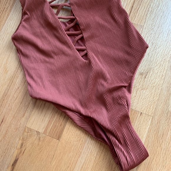 Hope's | Swim | Shophopes Terra Cotta One Piece Swim Bathing Suit ...